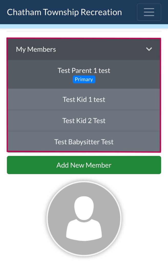 Membership Account Setup Guide - Chatham Township, NJ | Official Website